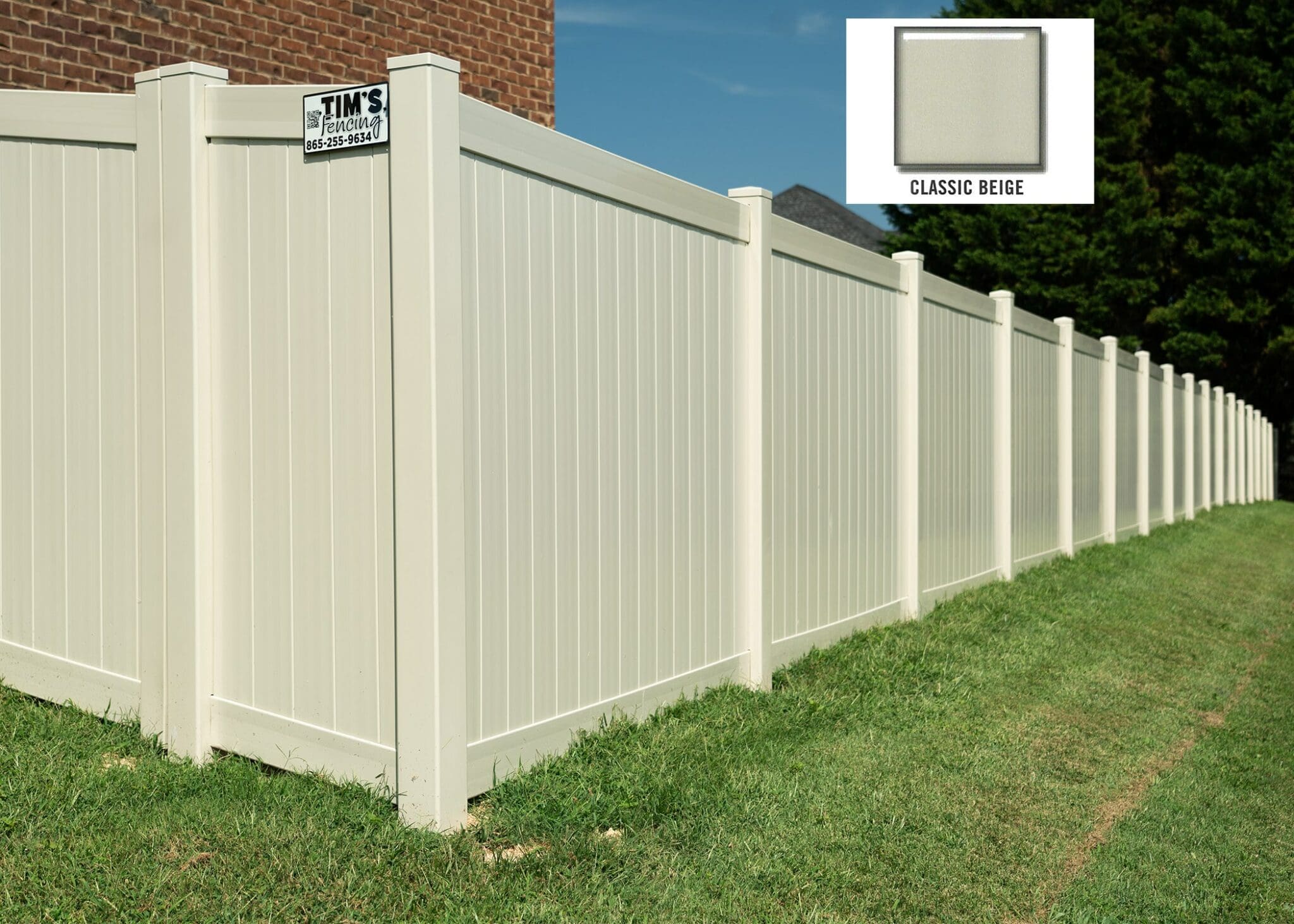 Vinyl Fence Installation & Repair in Knoxville, TN | Tim's Fencing