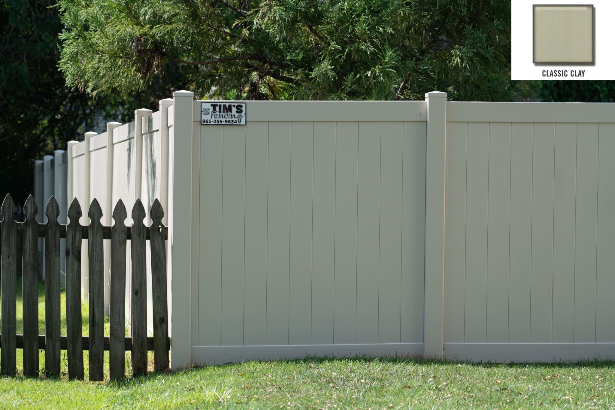 Vinyl Fence Installation & Repair in Knoxville, TN | Tim's Fencing